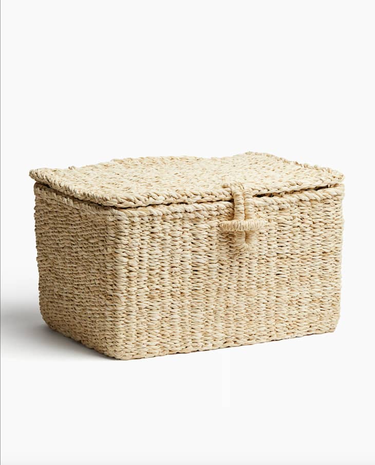 H&M’s Lidded Storage Basket Is the New MVP of My Closet | Apartment Therapy