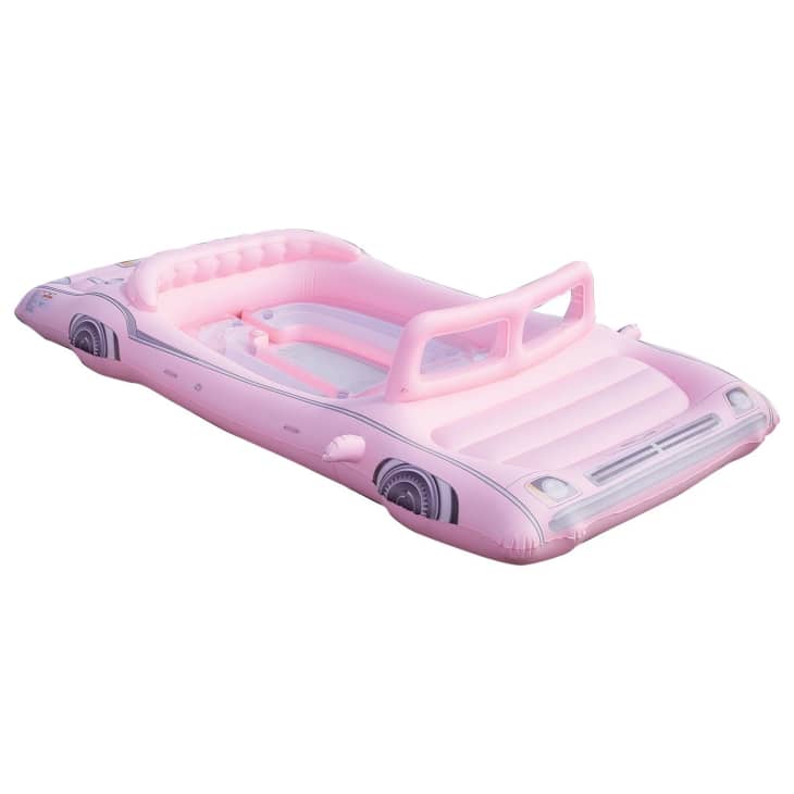 Grab Your Pod, This Pink Convertible Pool Float Seats 6 | Apartment Therapy