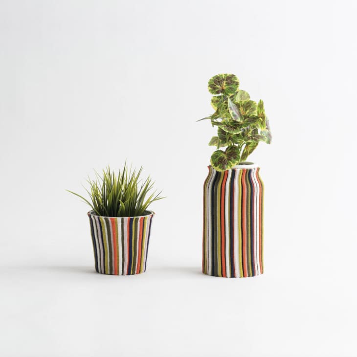 I Upgraded My Old Pots with This Stylish Set of Planter Sleeves from ...