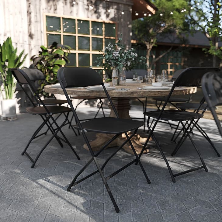 9 Stylish Folding Chairs We Love: Metal, Cushioned, Rattan | The Kitchn