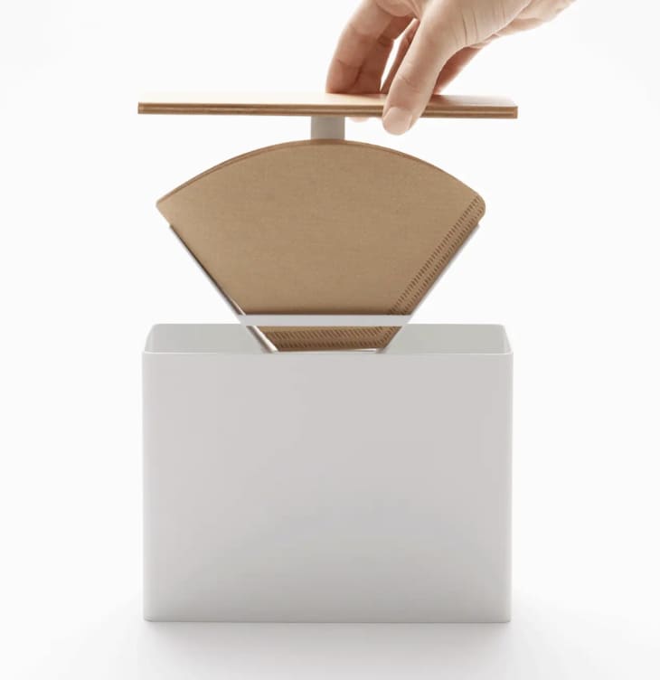 This Sleek Coffee Filter Case Will Declutter Your Cabinets | The Kitchn