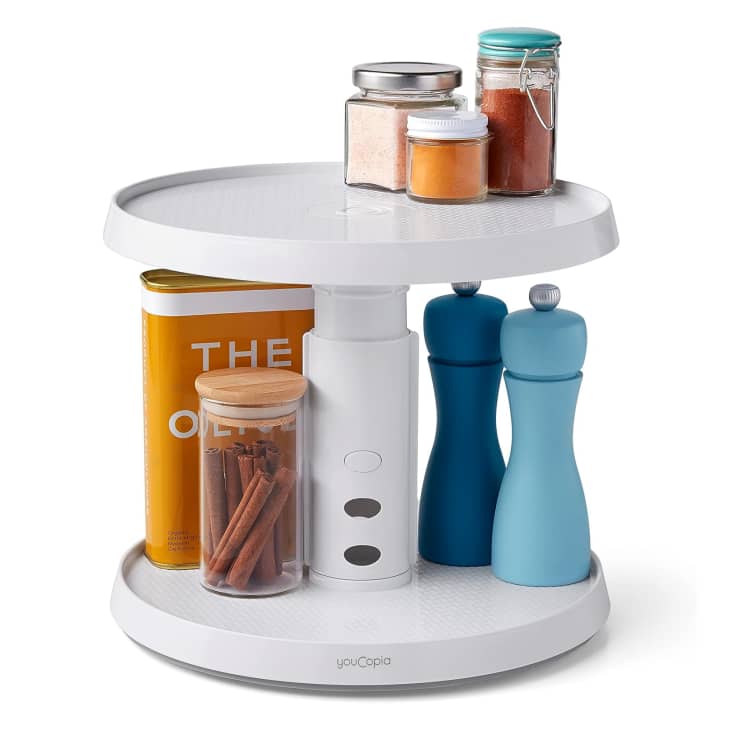 YouCopia Crazy Susan Adjustable Two-Tier Turntable: Amazon Reviews ...