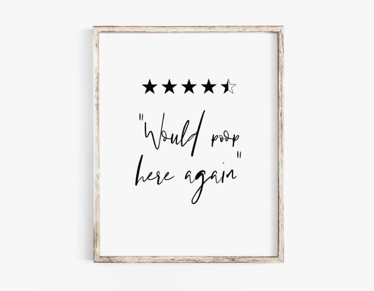 Home & Living Bathroom Bathroom Décor Cheeky Bathroom Signs etna.com.pe