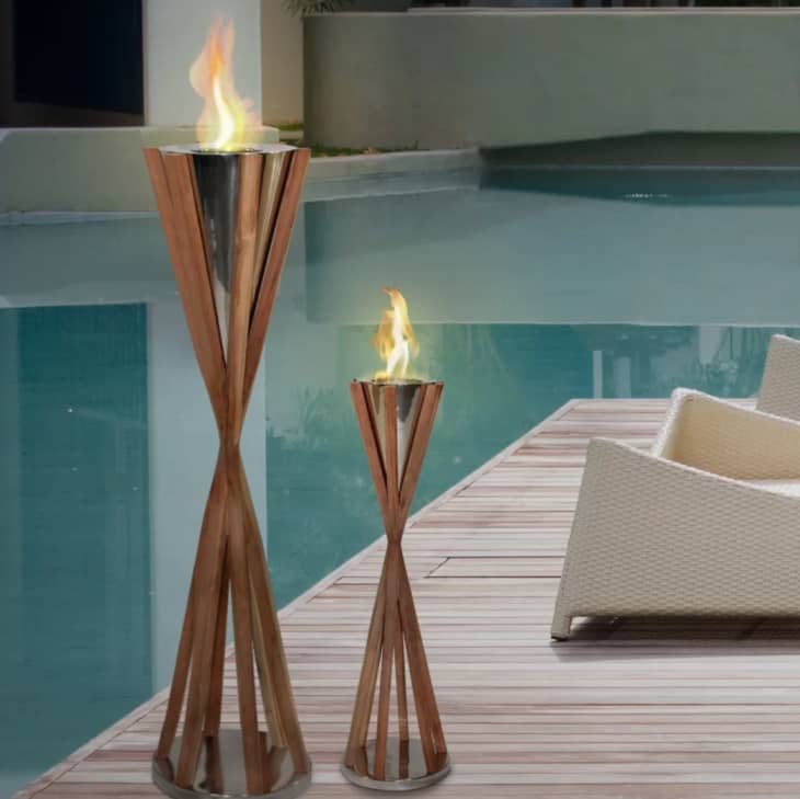 The Best Fire Columns - Outdoor Fire Pit Alternative | Apartment Therapy
