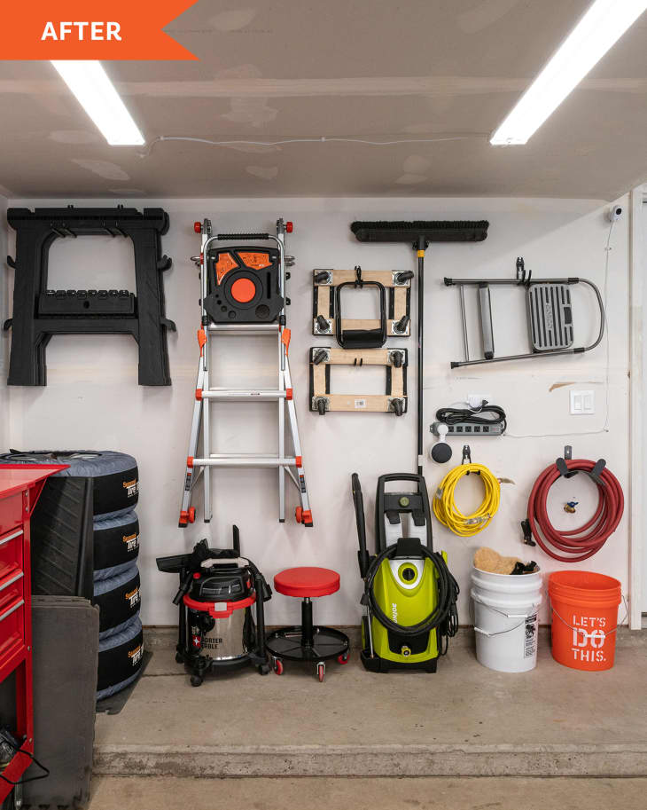 Before & After: A $600 IKEA Garage Makeover | Cubby