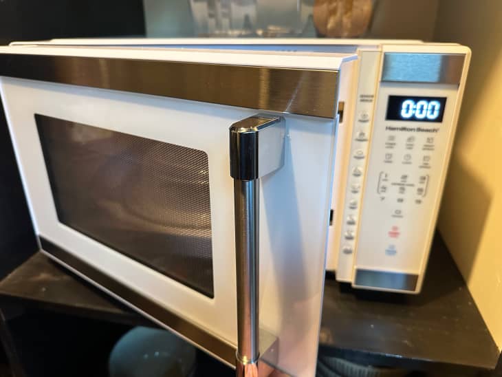 People Are Just Discovering This Secret Microwave Door Trick | The Kitchn