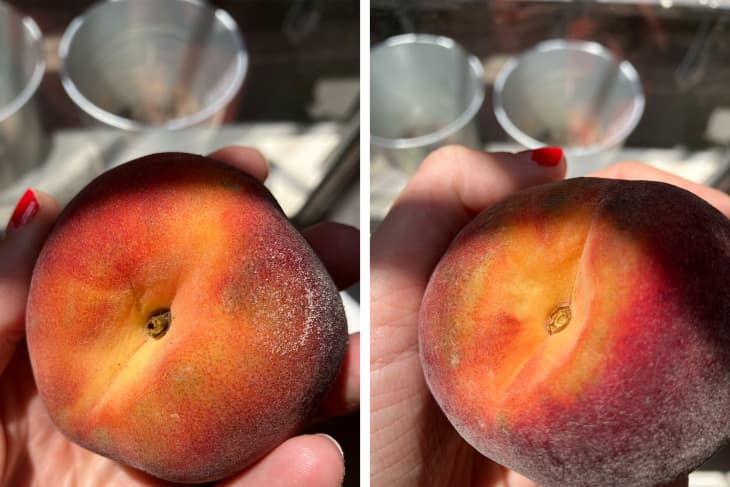 How to Pick the Best Peaches Using the “Brown Stem” Rule | The Kitchn