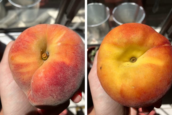 How to Pick the Best Peaches Using the “Brown Stem” Rule | The Kitchn