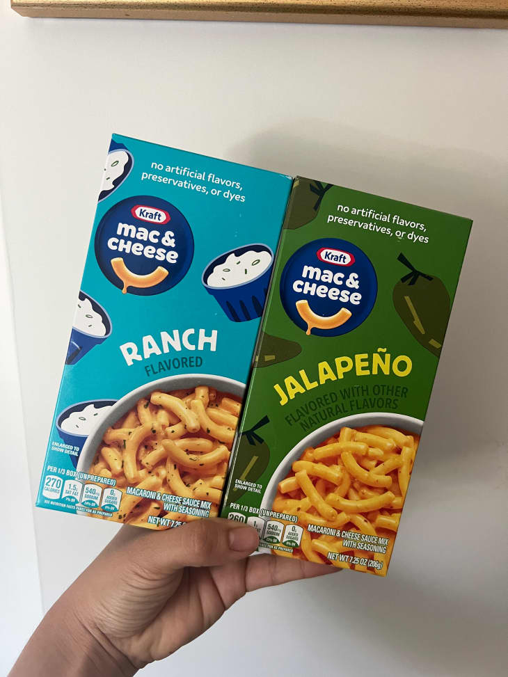Review of Two Kraft Mac and Cheese Flavors | Cubby