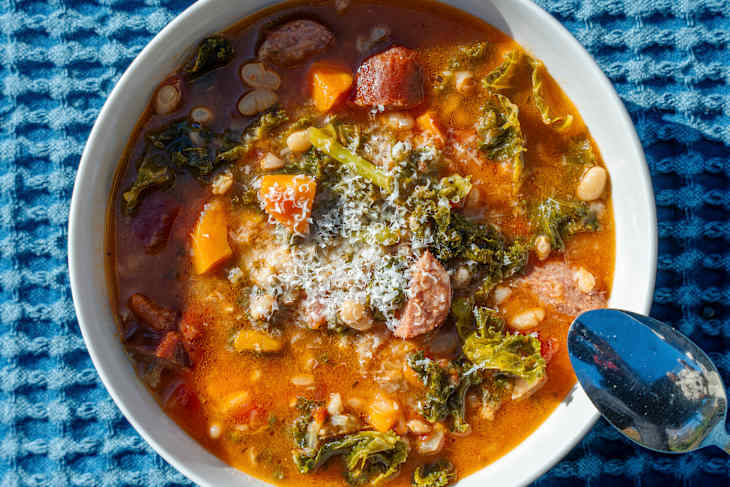 I Made Giada De Laurentiis’ Cozy “House Soup” | The Kitchn