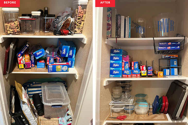 I Tried the “Core 4 Method” to Declutter My Messy Pantry | The Kitchn