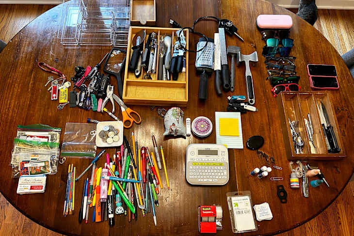 I Tried the “SIMPLE” Method to Declutter My Kitchen Junk Drawer | The ...
