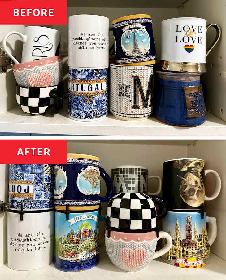 This $4 Organizer Instantly Transformed My Kitchen Cabinet | Apartment ...