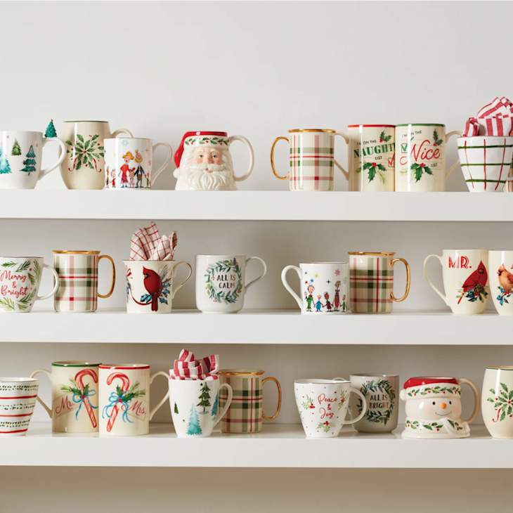 This Adorable Lenox Grinch Mug Set is 50% Off — Shop It Now | The Kitchn