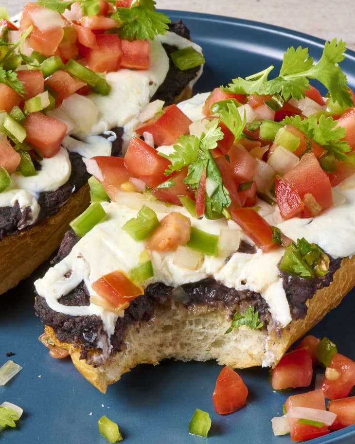 Molletes Recipe (Mexican Bean and Cheese Sandwiches) | The Kitchn