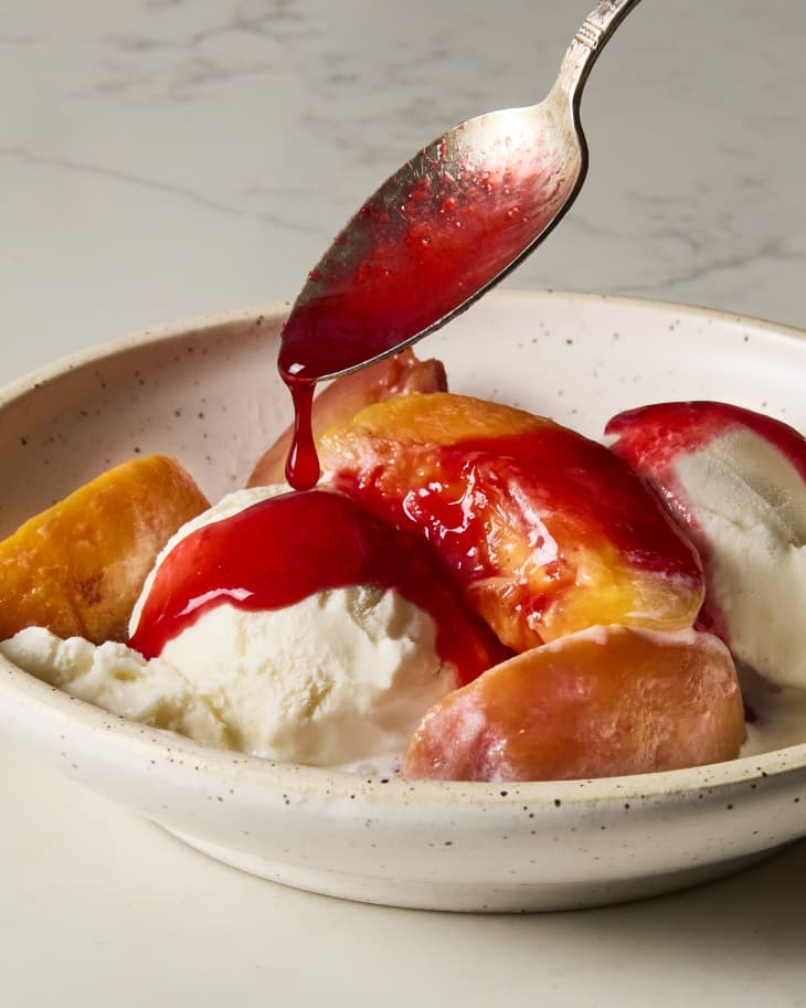 Peach Melba Recipe | The Kitchn