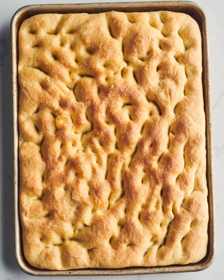 I Tried King Arthur's No-Fuss Focaccia Recipe | The Kitchn