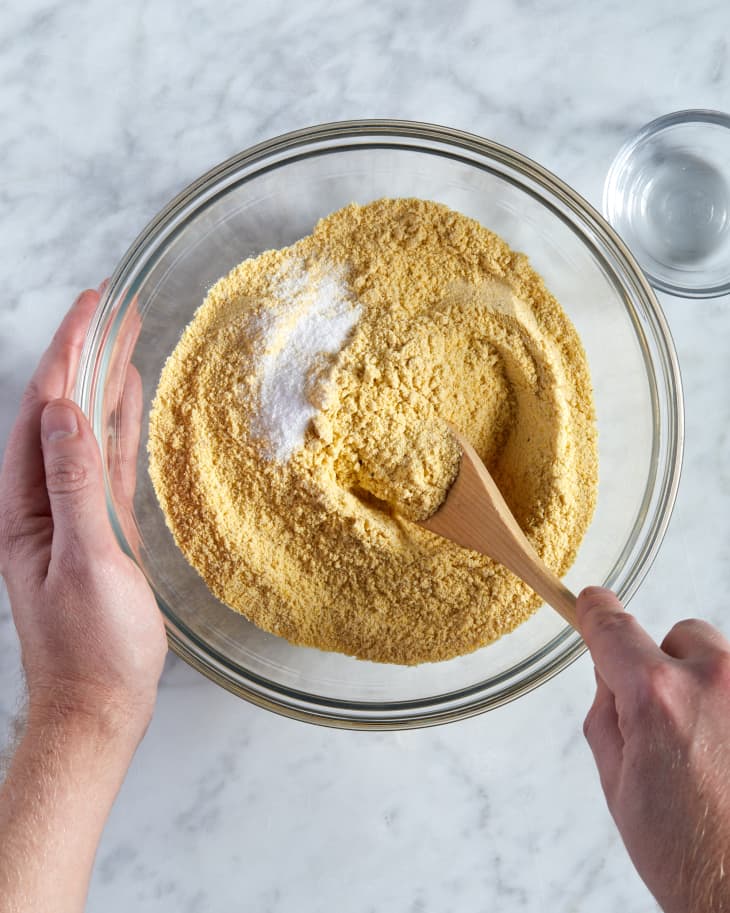 how to make corn powder