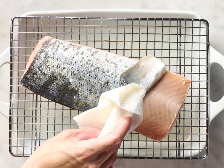 The Life-Changing Hack to Remove Salmon Skin Without a Knife | The Kitchn