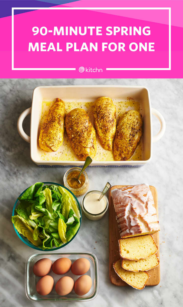 Meal Prep Plan: A Week of Spring Meals for 1 in 90 Minutes | The Kitchn