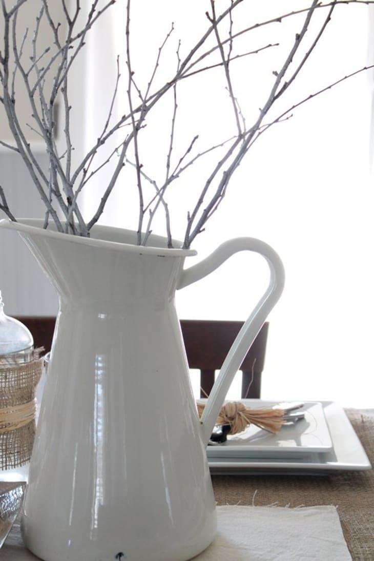 For the January Table: A Rustic Winter Tablescape | The Kitchn