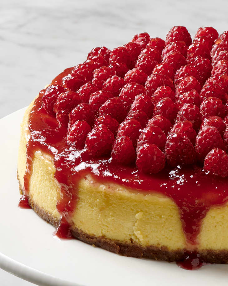 Raspberry Cheesecake Recipe (with Glaze) | The Kitchn