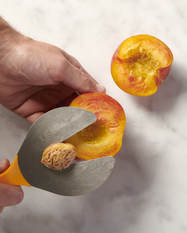 The Easiest Way to Pit a Peach | The Kitchn