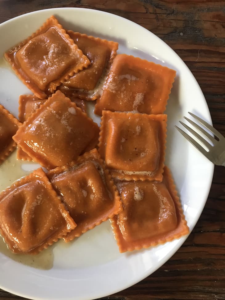 Aldi Bourbon Sweet Potato Ravioli Review | The Kitchn
