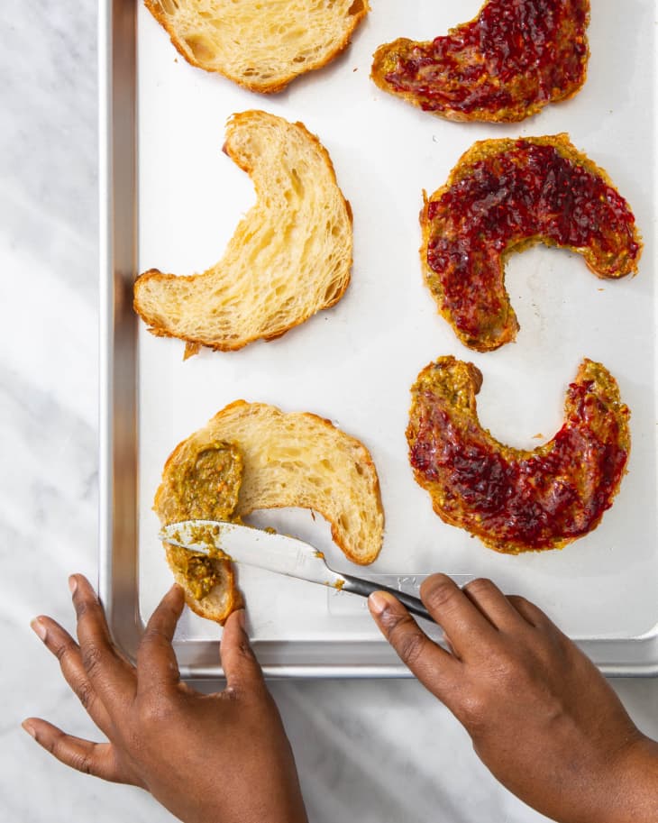 Pistachio Raspberry Croissants Recipe | The Kitchn