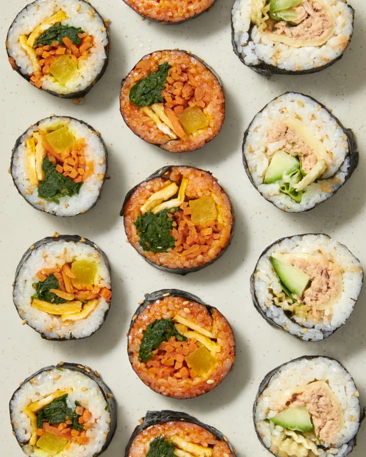 Kimbap (Korean Seaweed Rice Rolls) Recipe | The Kitchn