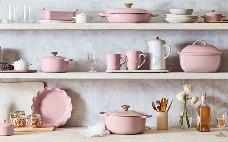Le Creuset Just Brought Back Its Gorgeous Pink Chiffon Collection | The ...