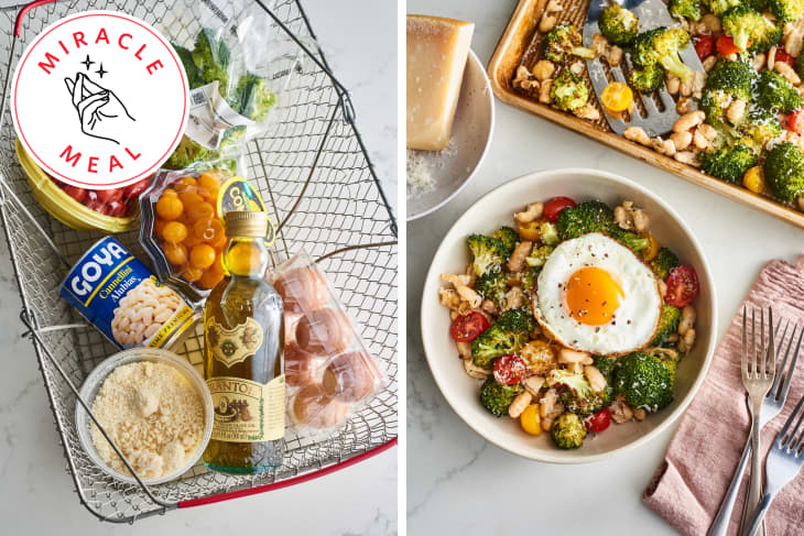 Miracle Meal: Easy Sheet Pan Greens and Beans | Kitchn