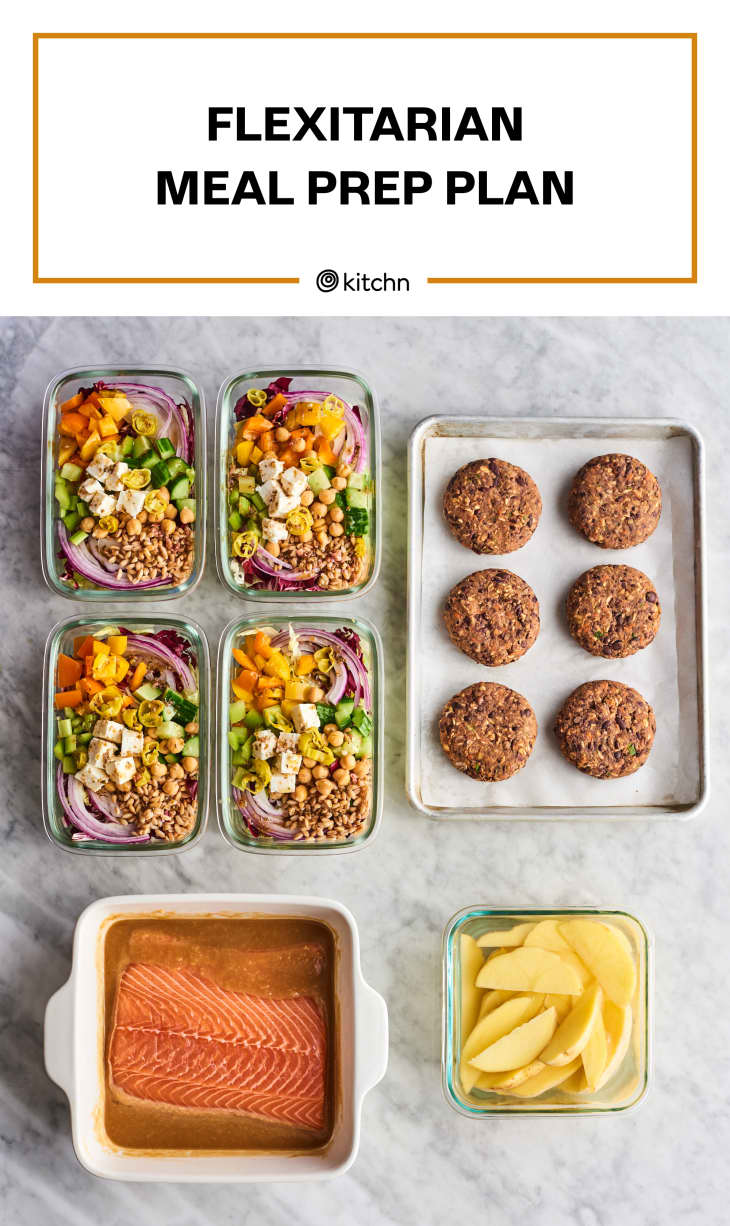 Flexitarian Meal Prep for 1 Week of Flexitarian Meals in 2 Hours | The ...
