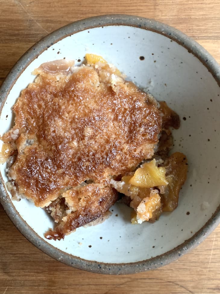 I Tried Garden & Gun's Peach Cobbler Recipe | The Kitchn