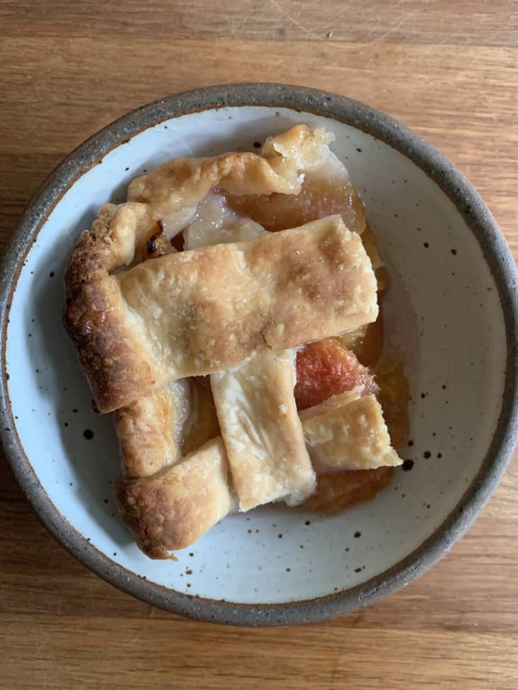 I Tried Edna Lewis' Fresh Peach Cobbler Recipe | The Kitchn