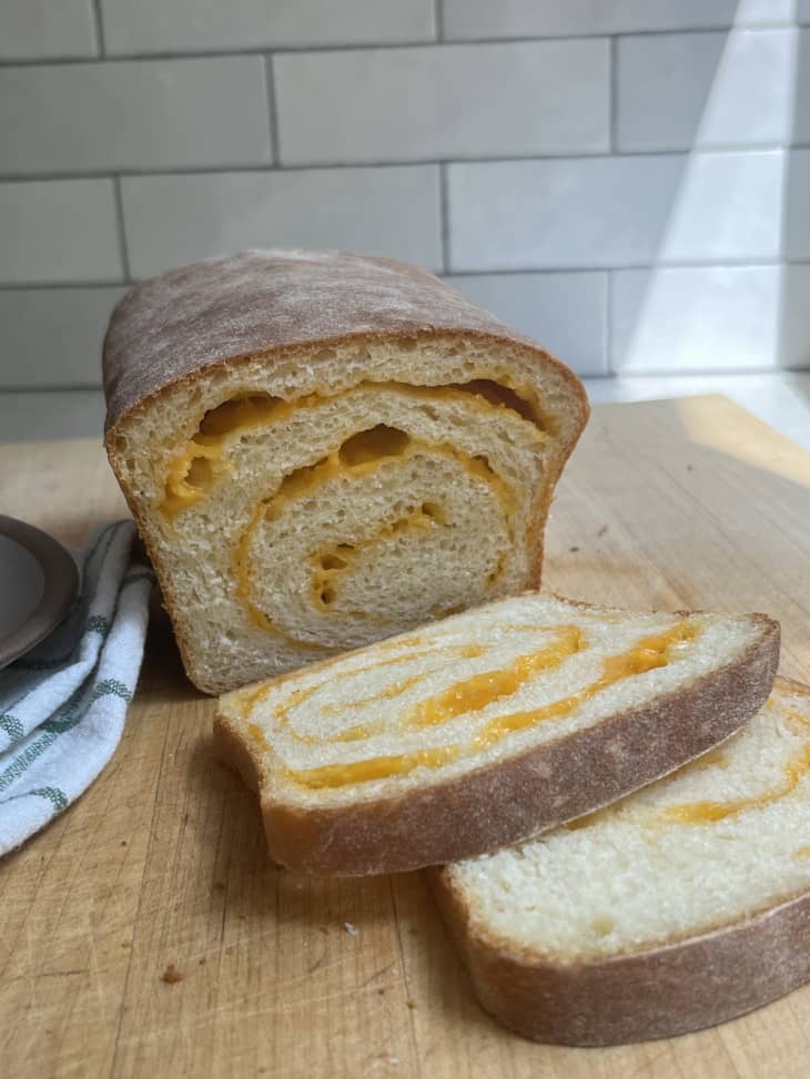 Cheddar Swirl Bread (Overnight Rise) | Kitchn