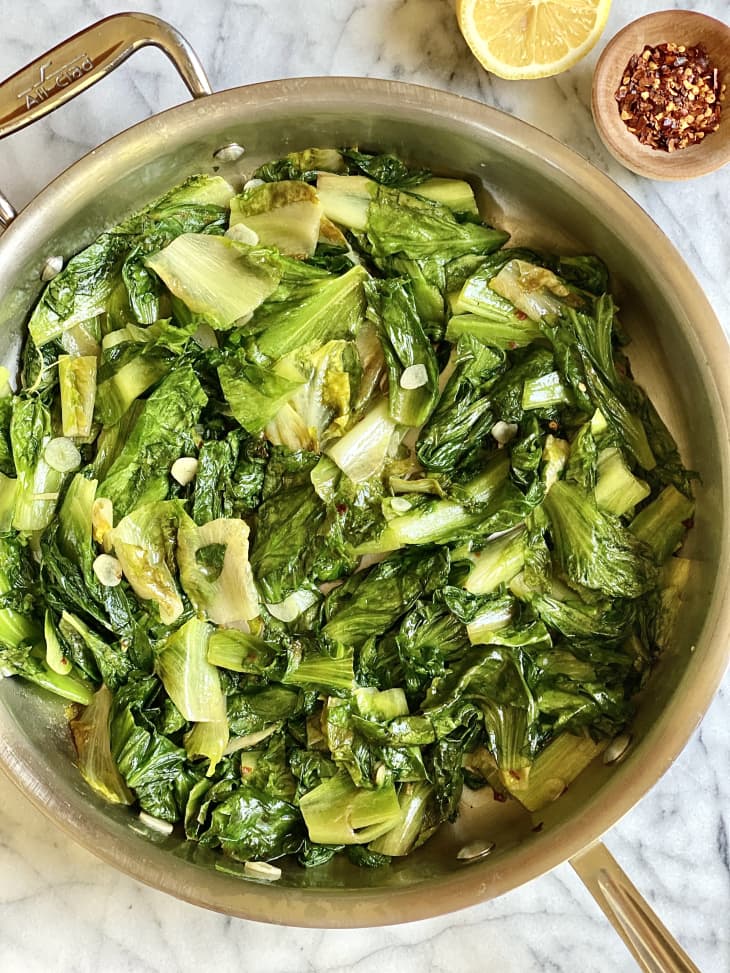 Escarole Recipe (Sautéed) | The Kitchn