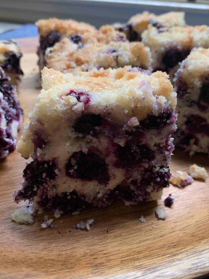 Recipe Review: Alton Brown's Blueberry Buckle | The Kitchn