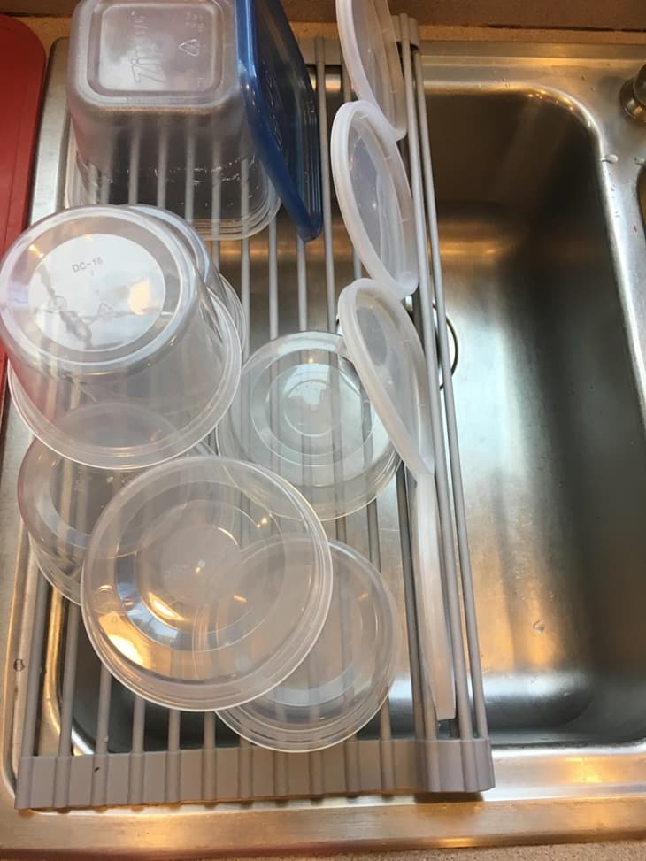 This Is the Best Over-the-Sink Dish Drying Rack on Amazon | The Kitchn