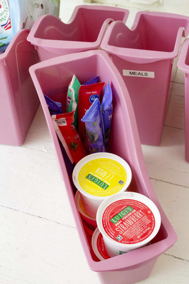 Freezer Organizing Makeover with Dollar Store Finds | The Kitchn