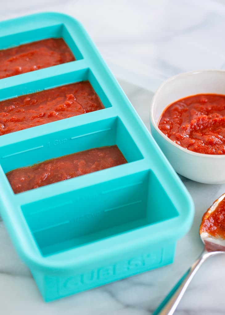 Use Souper Cube Silicone Trays to Freeze Food | Apartment Therapy