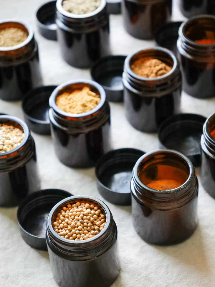 Amber Spice Jars for Storing Spices | The Kitchn