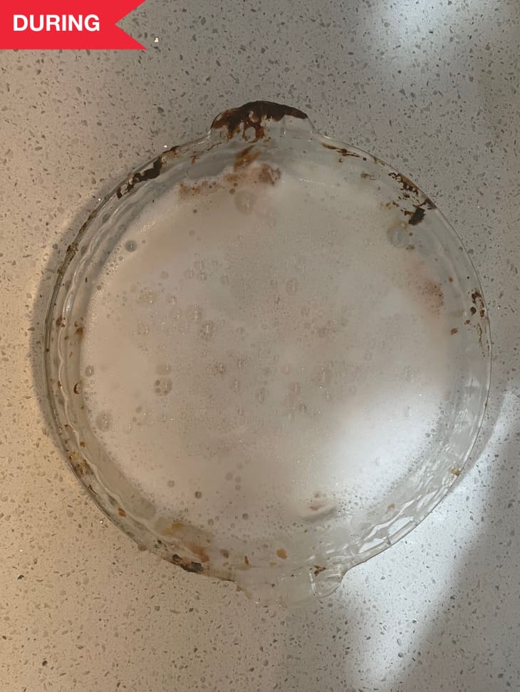 The Easiest and Best Way to Clean a Dirty Pie Dish | The Kitchn