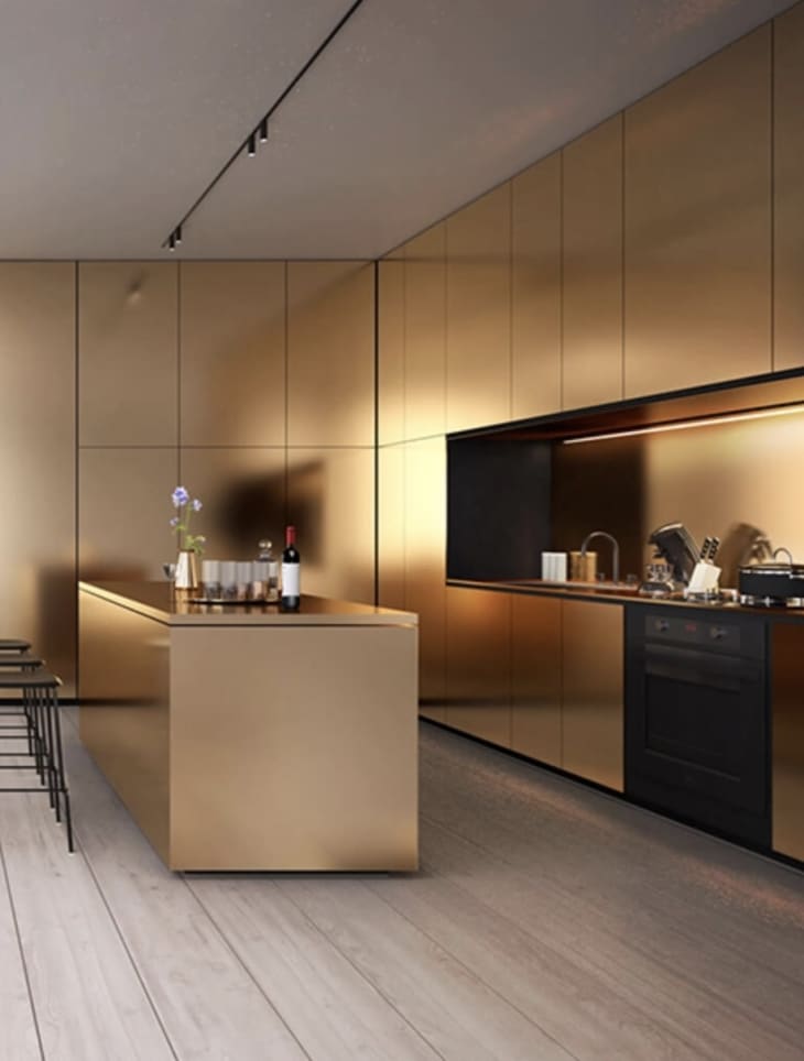 Elton John's New "Treehouse" Condo Has the Most Lavish Kitchen Ever ...