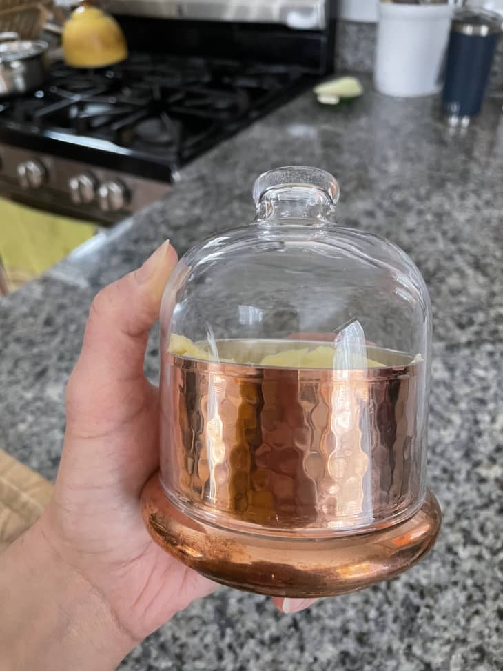 Williams Sonoma Hammered Copper Butter Keeper Review 2022 | The Kitchn
