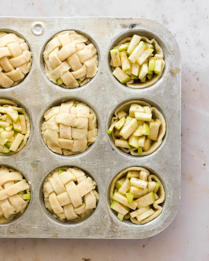 Mini Apple Pies Recipe (with Lattice Top) | The Kitchn