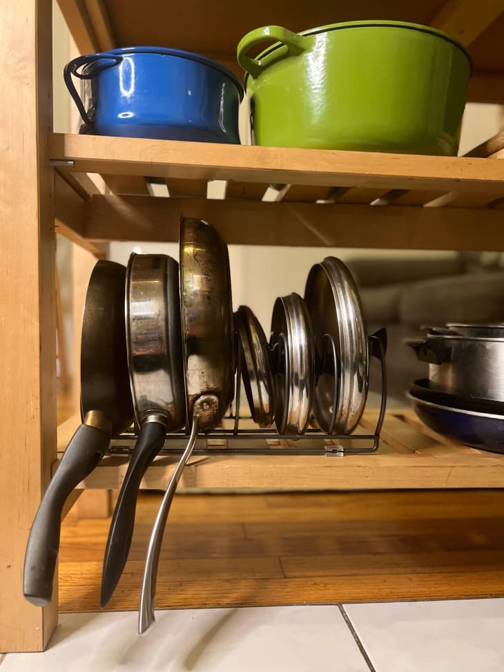 mDesign Metal Wire Pan Organizer Product Review | The Kitchn