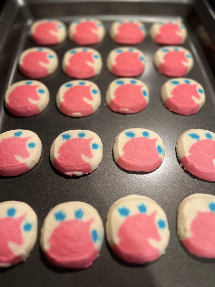 Pillsbury Ready-to-Bake Lisa Frank Unicorn Shape Sugar Cookie Dough ...