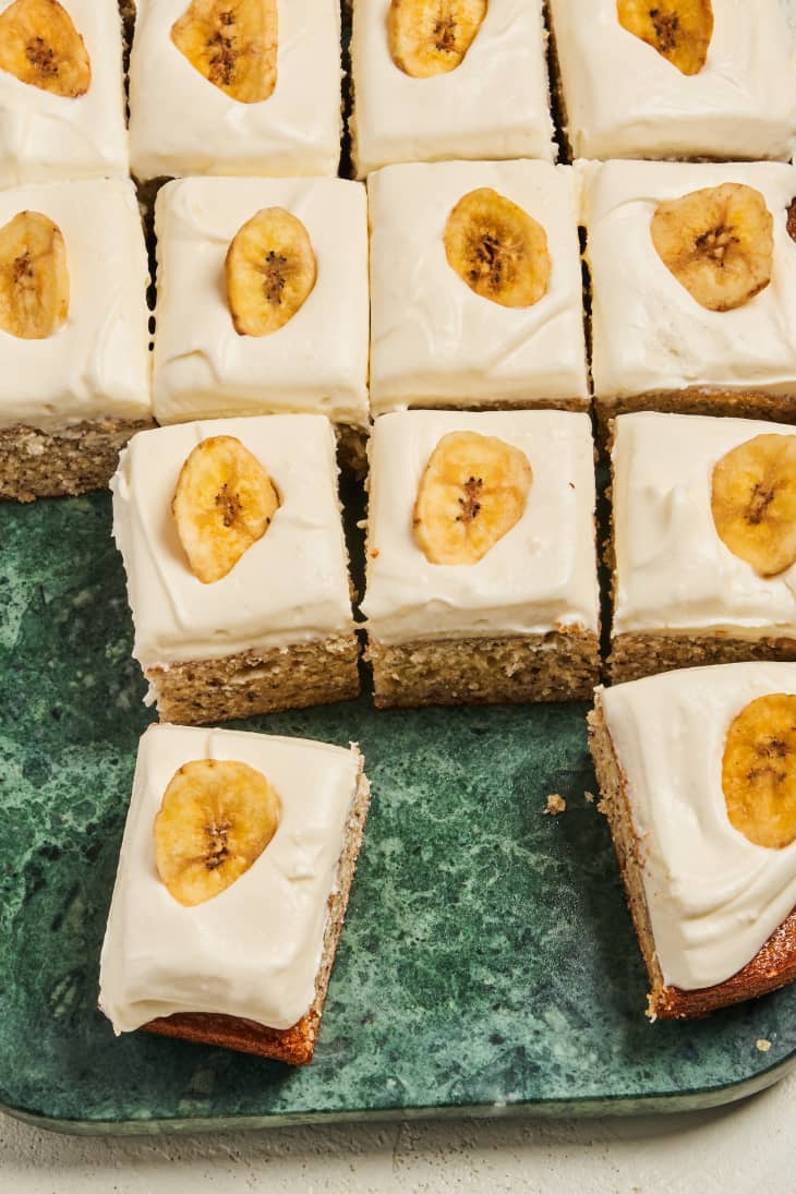 Moist Banana Bars Recipe (with Cream Cheese Frosting) | Kitchn