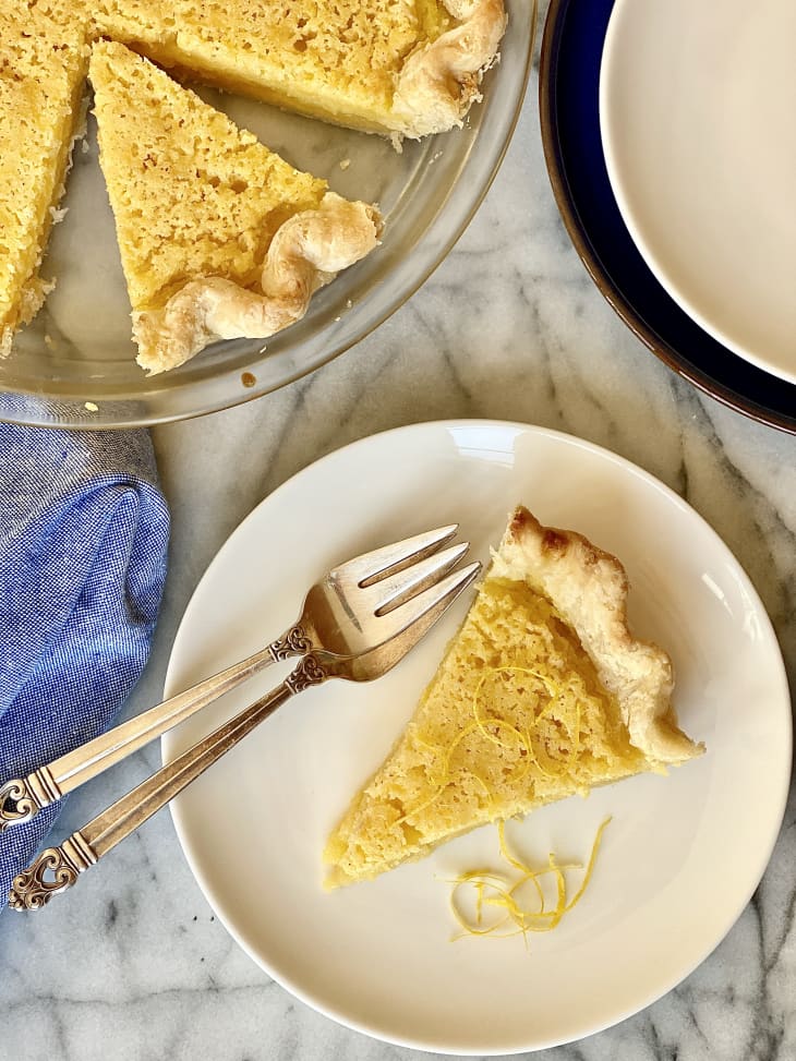 Lemon Chess Pie Recipe (Easy, with Fresh Lemons) | The Kitchn